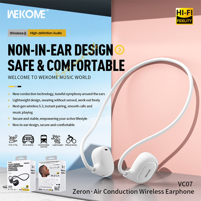 WeKome VC07 Zeron Air Conduction Wireless Earphone – hyselec