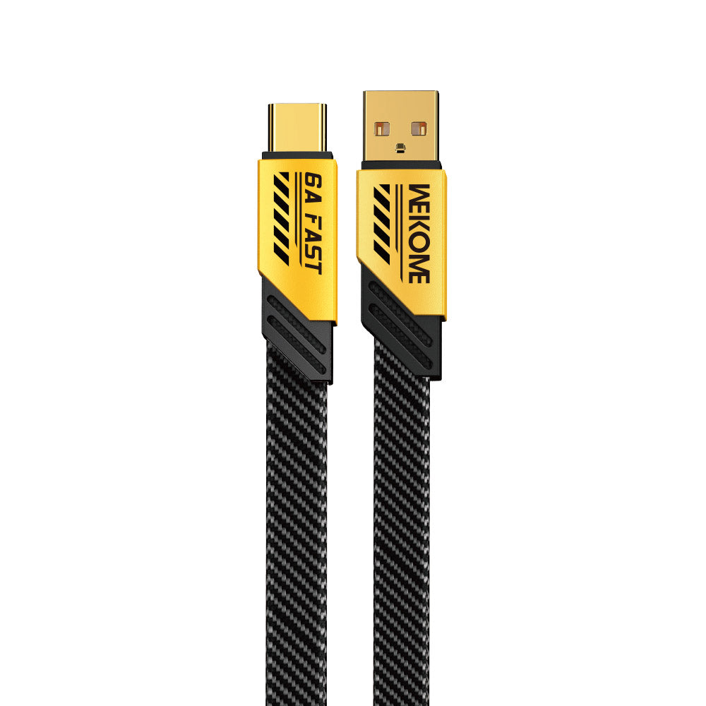WeKome WDC-190a Mecha Series 6A Super Fast Charging Cable(USB to Type ...